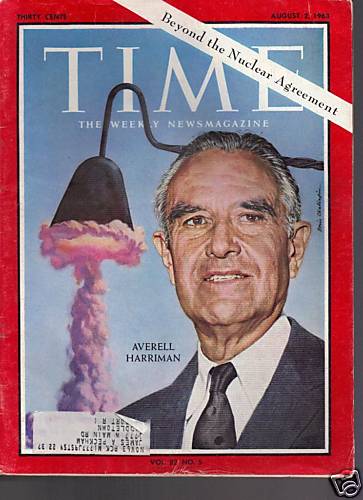 Time Magazine Averell Harriman August 2, 1963 | eBay