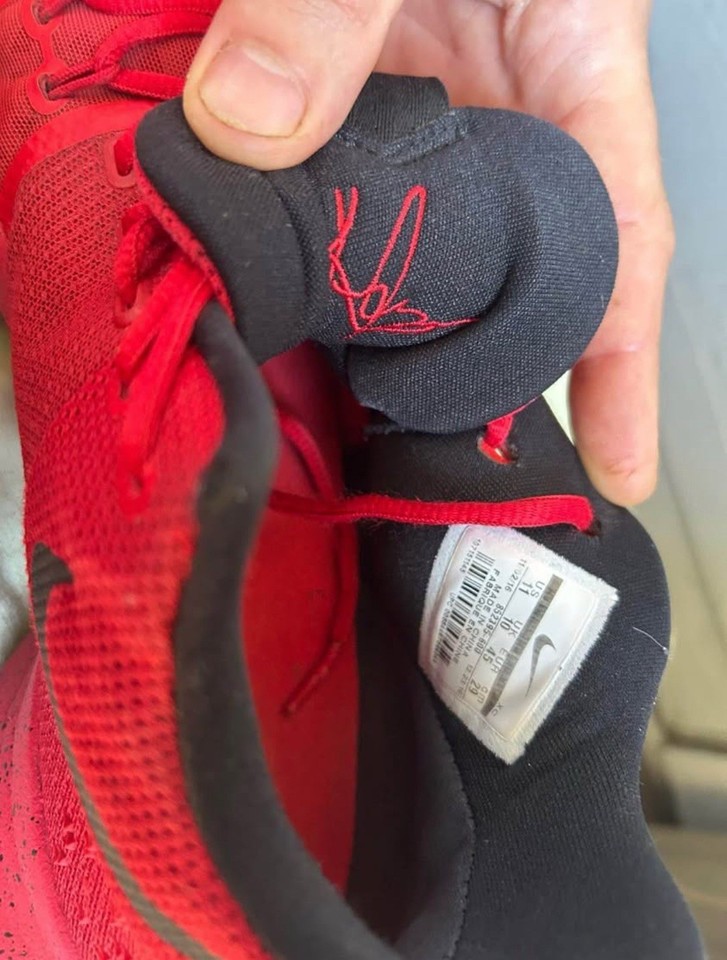 Nike Kyrie 3 Candy Apple Three Point Contest Red Black 852395-600 Size ...