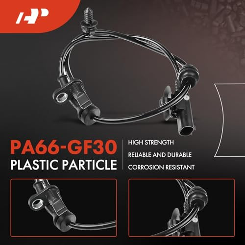 ABS Wheel Speed Sensor Compatible with Dodge Models - Dart 2014 2015 ...