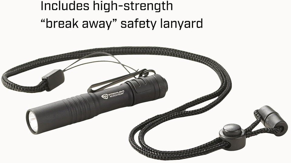 Streamlight LED Flashlight HI Lumens C4 MicroStream Pen Mini Black ...