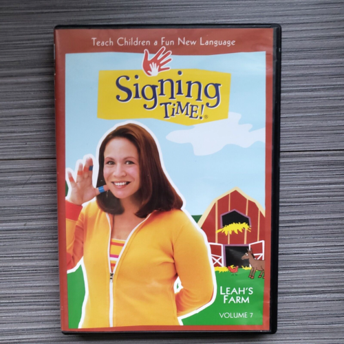 Signing Time Vol. 7 - Leahs Farm (DVD, 2005) 823860000276 | eBay
