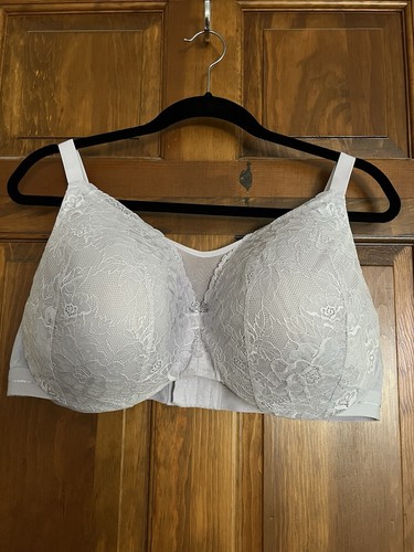 Cacique Lane Bryant Lightly Lined Full Coverage Bra With Lace 44DD ...
