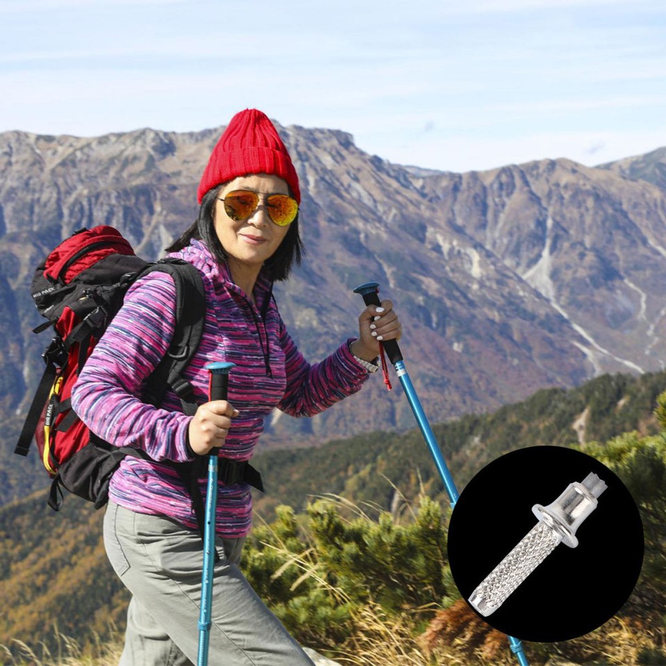 6PCS Walking Sticks for Hiking Trekking Pole Accessory Trekking Pole ...