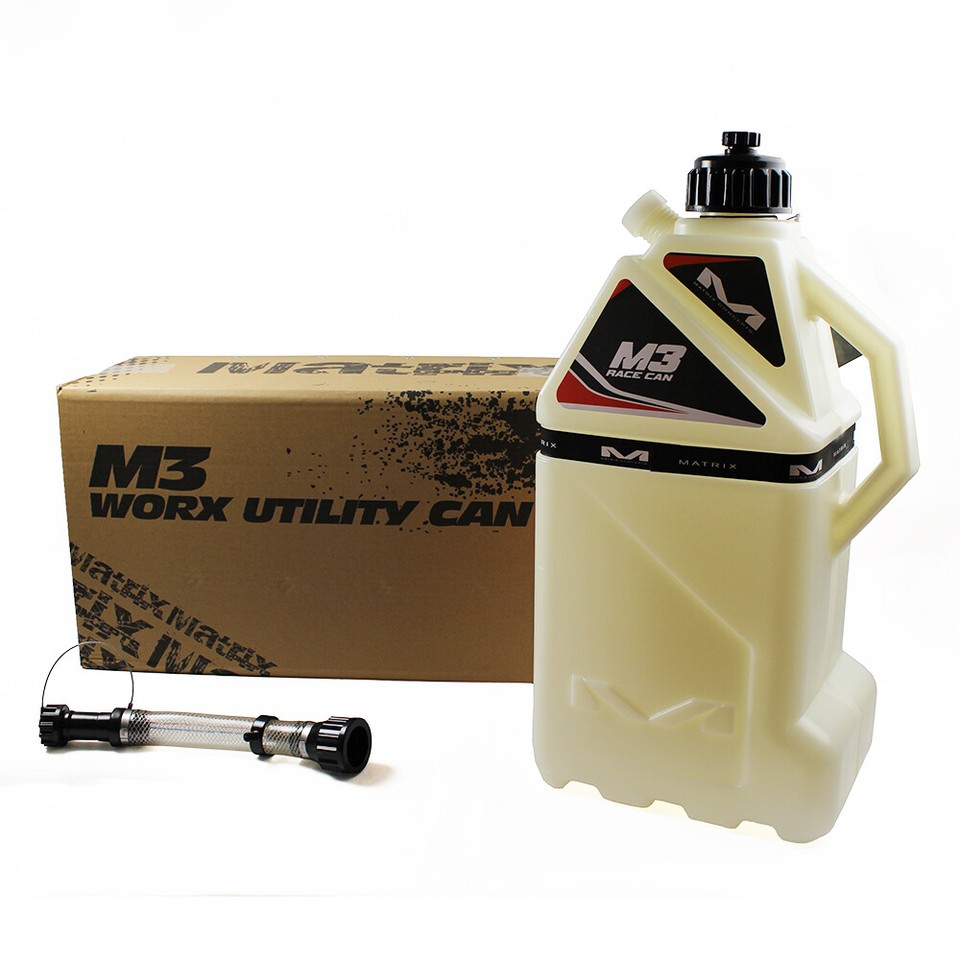 Matrix M3 Utility Race Can 4 Gallon 15L 2 Handle Design & Easy Pour ...