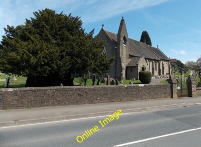 Photo 6x4 Yew in the SW corner of St James churchyard, Bream Viewed ...