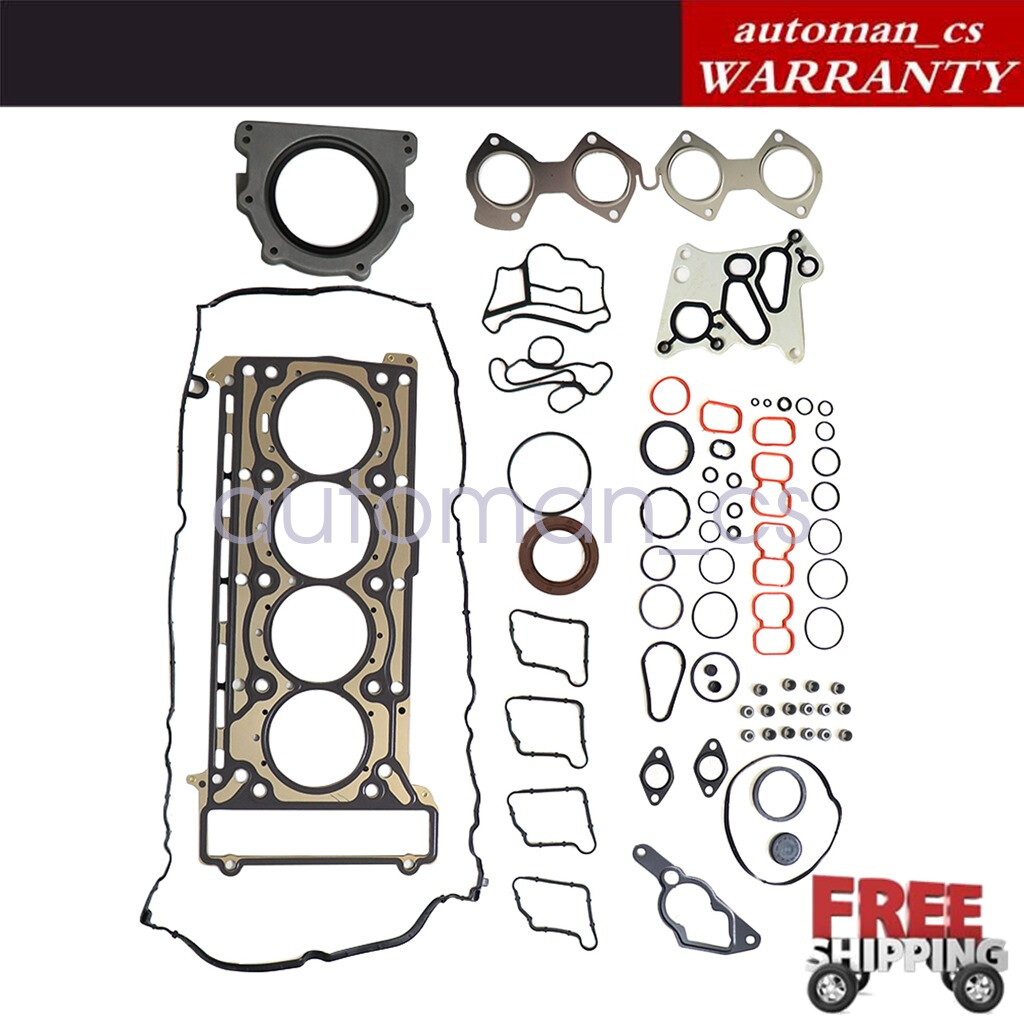 Engine Rebuild Overhaul Gasket Seals Kit Fits 1.8T Mercedes-Benz W204 ...