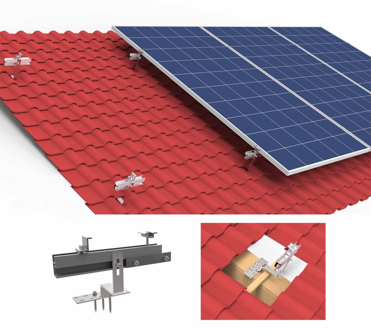 Photovoltaic Panel Roof Mount