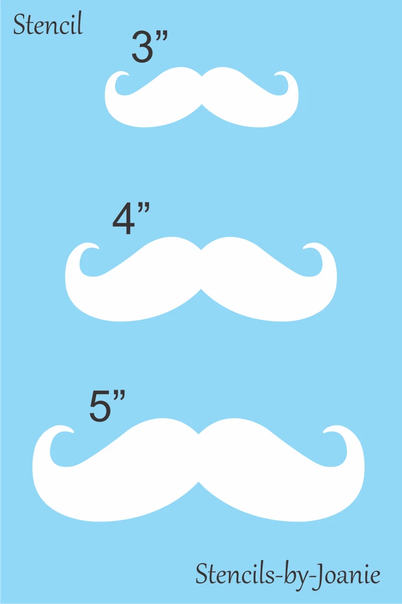 Mustache Stencil