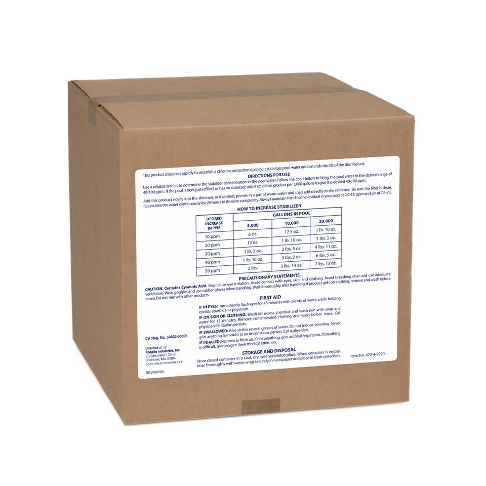 Pool Choice Stabilizer & Conditioner - 16 Lbs | eBay