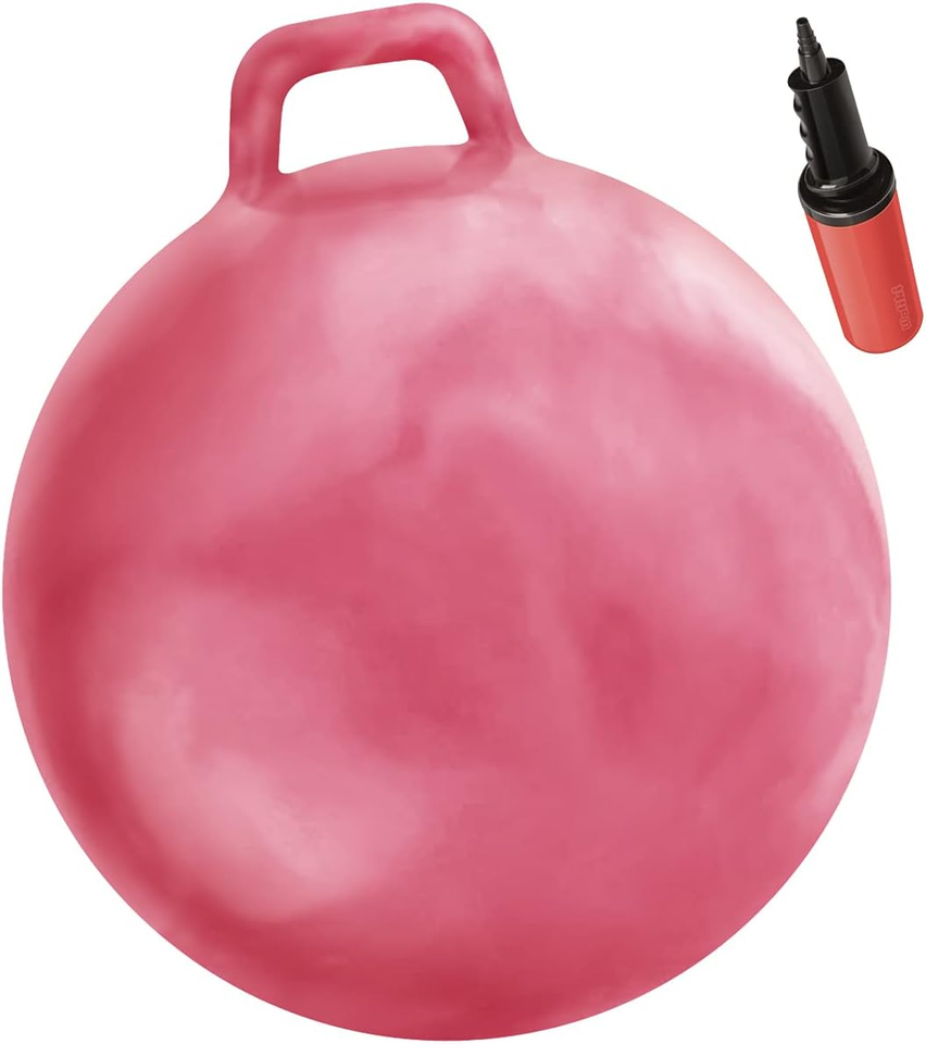 Hopper Ball for Adults | 29" Pink Jumping Ball | Hippity Hop | Sit ...