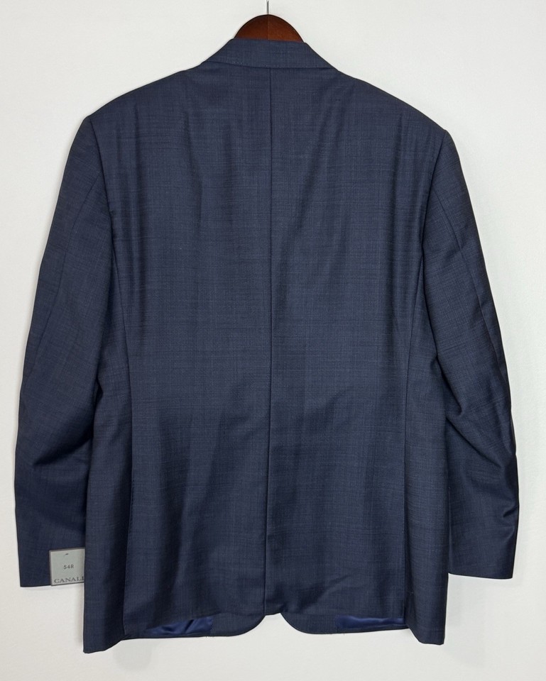CANALI New Label Blue Two Button Suit Size 44 R RETAIL $2,150 #246 | eBay
