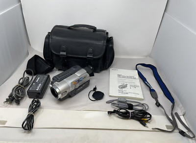 Sony Handycam Vision CCD-TRV608 NTSC Video Hi8 Camcorder Works -No ...