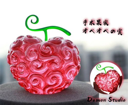 Demon Studio Devil Fruit set #1 Transparent One Piece Statue Resin 11cm ...