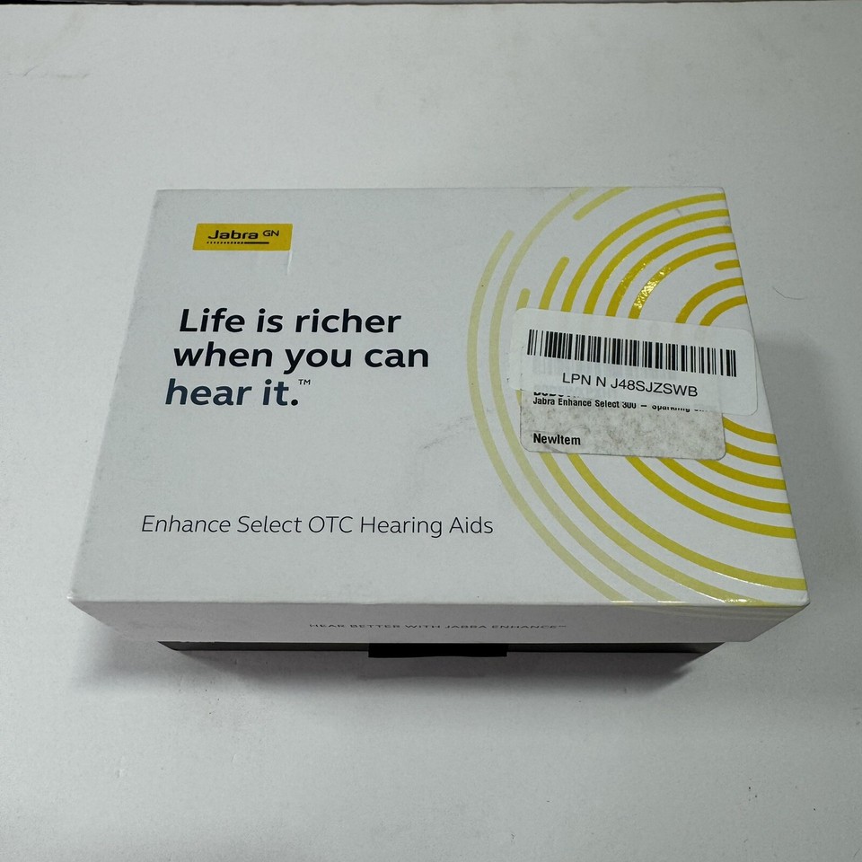 Jabra Enhance Select 300 Hearing Aids OTC RIC Compatible iOS & Android ...