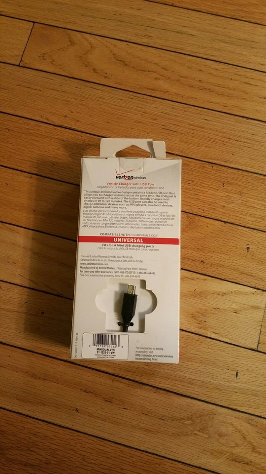Verizon Vehicle Charger with Dual USB port. | eBay
