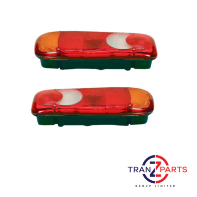 2X LC5 REAR TAIL STOP TWIN LAMPS LIGHTS RENAULT MASTER TRAFIC TIPPER ...