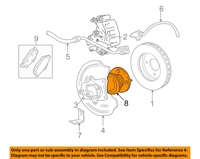 Ford OEM ABS Reluctor Ring F4ZZ2C189A Image 8 for sale online | eBay