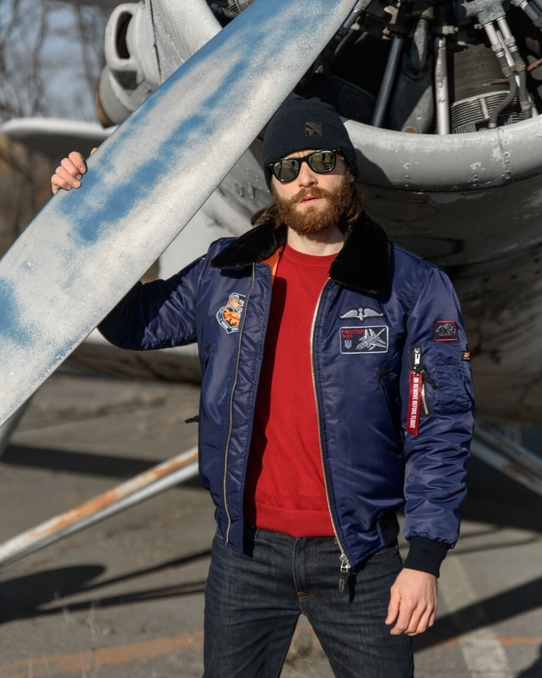 Ukrainian Jacket B-15 7st Tactical Ukrainian Air Force limited ...