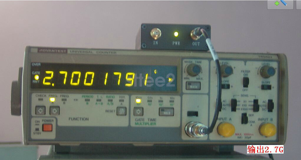 138M-4.4G USB SMA signal source/signal generator/simple spectrum ...