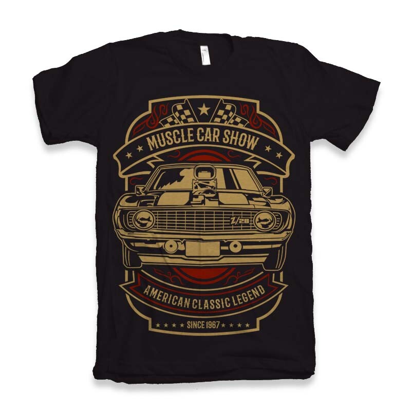 Muscle Car Shirts 100+ Cars T Shirt Design Bundle | JDM PNG Graphics