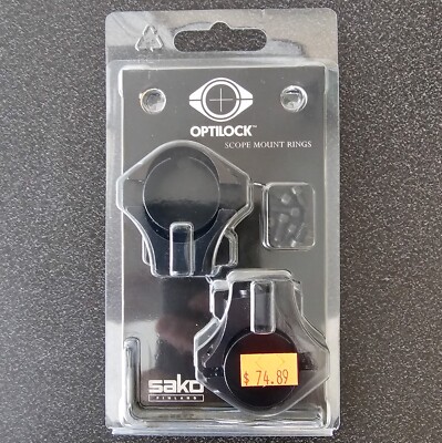 SAKO OPTILOCK 1" Medium Scope Mount Rings S1300961 for SAKO/TIKKA | eBay