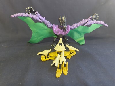 Bandai 1997 Power Rangers in Space Silver Battlized Power Ranger Dragon ...