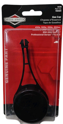 Briggs & Stratton Gas Cap 799585 5436 Genuine OEM Lawn Mower Fuel Tank ...
