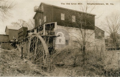Old Grist Mill, Shepherdstown, WV West Virginia Vintage Postcard COPY ...