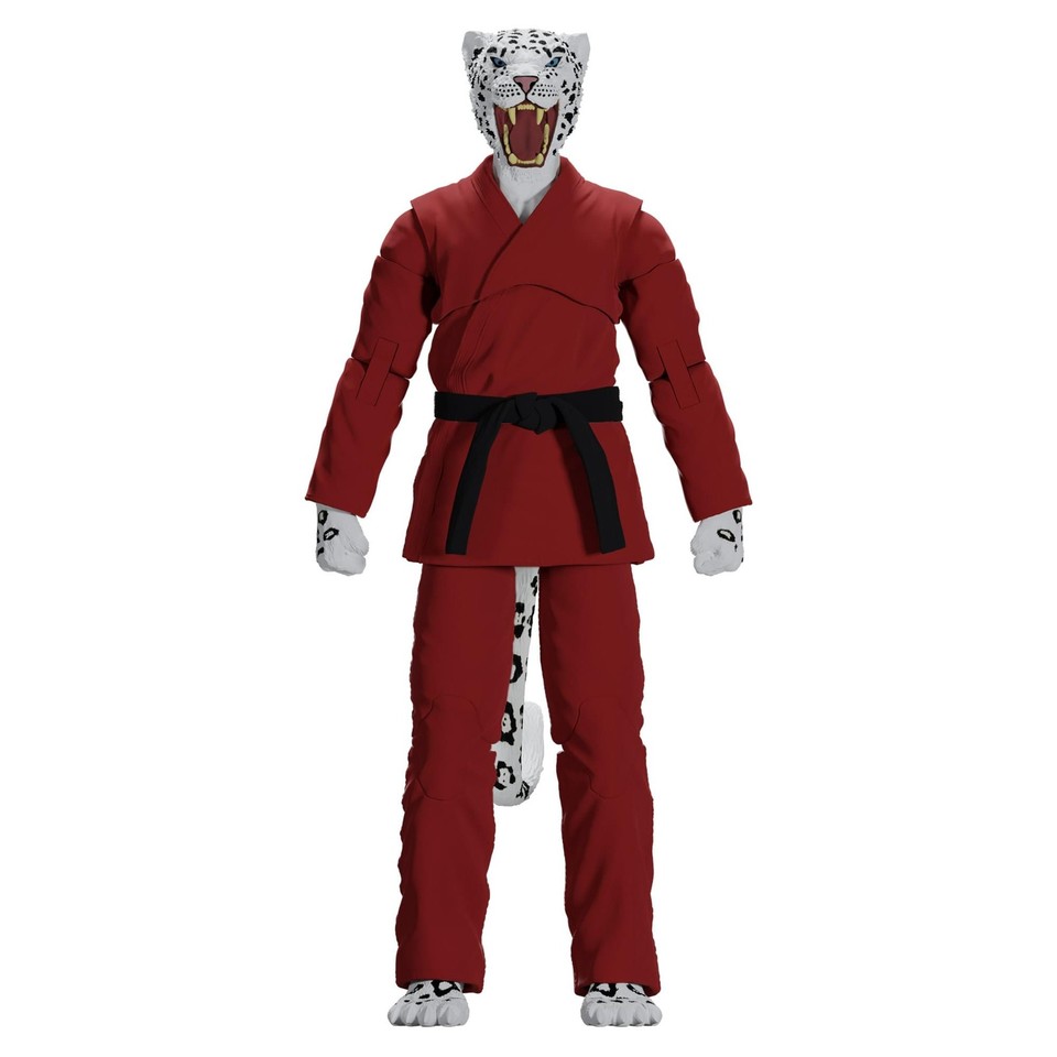 Zoo Jitsu Fighters 6 Inch Action Figure | Shadow the Snow Leopard with ...