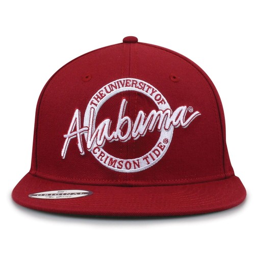 University of Alabama Oversized Script Retro Circle Design | eBay