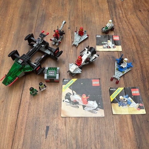 LEGO Classic Space Lot - 6897, 6842, 6803, 886, 6822, 885 - 100% ...
