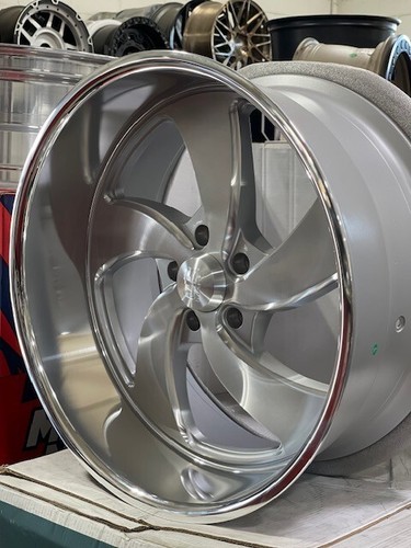 US MAG DESPERADO STAGGERED 20X8 22X10.5 WHEEL C10 C-10 BRUSHED U134 ...