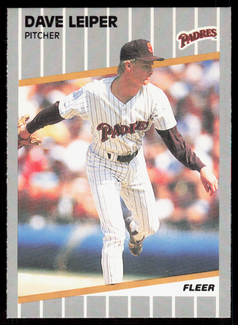 1989 Fleer 310 Dave Leiper San Diego Padres | eBay