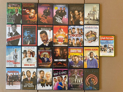 CHRIS ROCK DVD Collection-25 Movies! Kevin Hart, Dave Chappelle Eddie ...