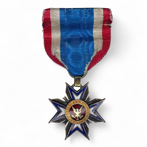 RARE ORIGINAL MOLLUS MEDAL CIVIL WAR VETERAN ASSOC NUMBERED IN GOLD ...