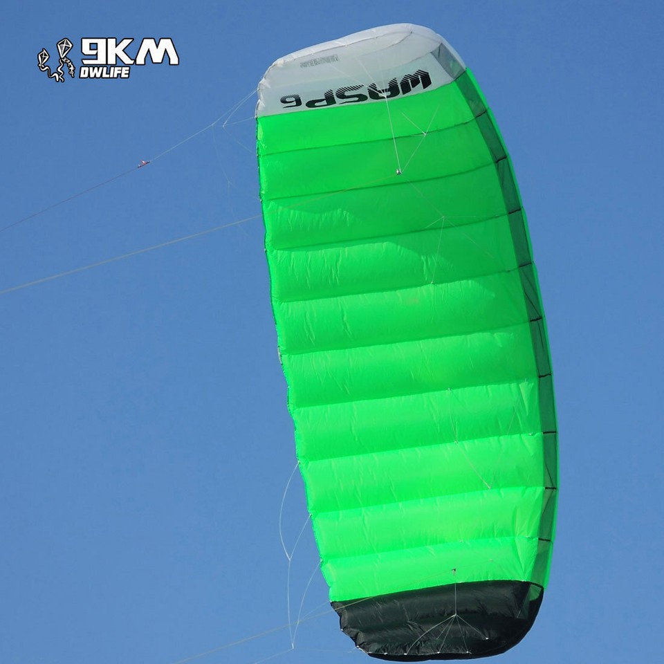 Professional 6㎡ 4 Line Power Traction Kite Kiteboarding KITESURFING ...