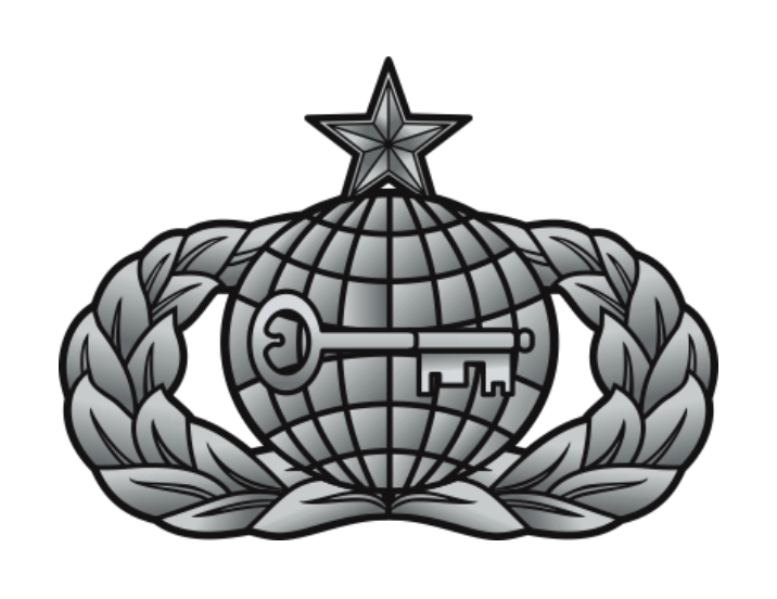 12" AIR FORCE INTELLIGENCE BADGE SENIOR VINYL STICKER DECAL | eBay