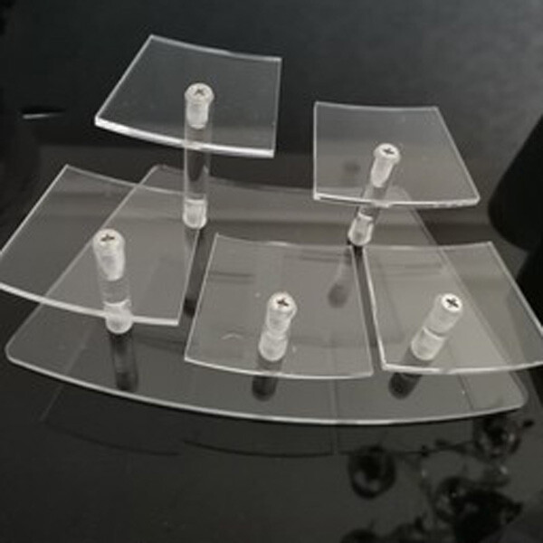 Acrylic Clear Stand Model Doll Toy Ornament Display Holder Rack ...