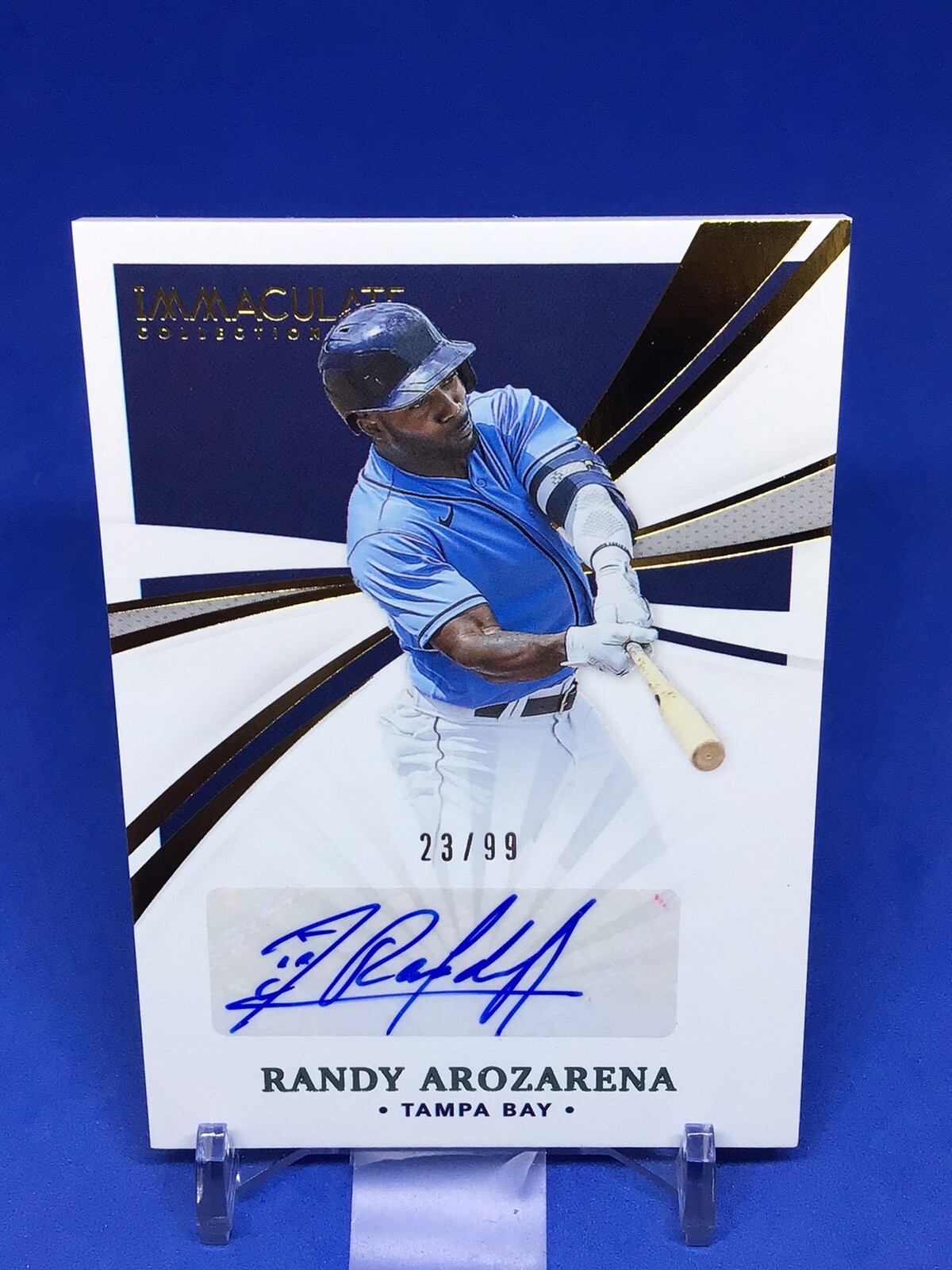 2021 Immaculate Randy Arozarena Auto Autograph /99 SP Rays | eBay