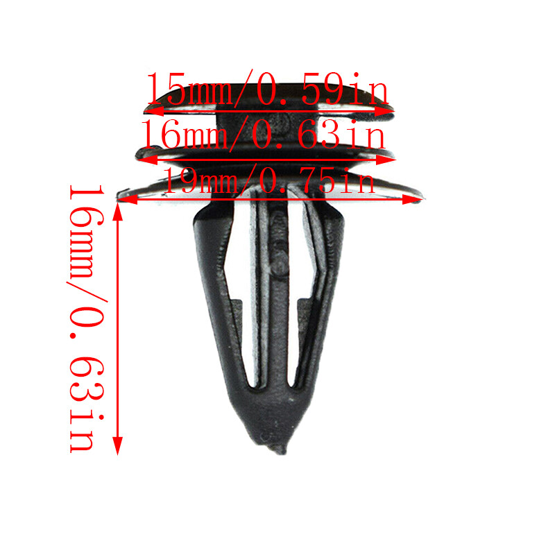 2X Parcel Shelf Cord Clips 10116060 For MG ZS 2017-2021 MG 3 2018-2021 ...