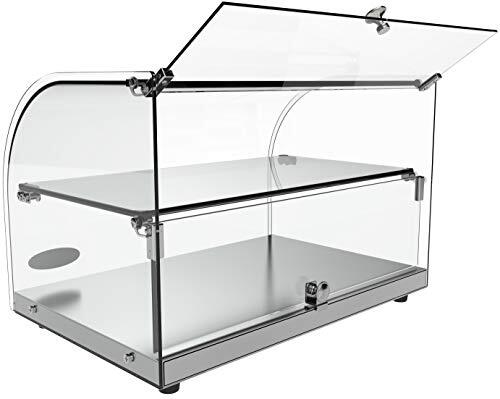- DC-2C 22" Commercial Countertop Bakery Display Case with Front Curved ...