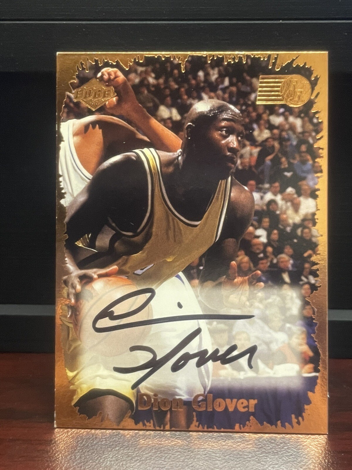 1999 Collector's Edge Rookie Rage Pro Signatures #19 Dion Glover ...