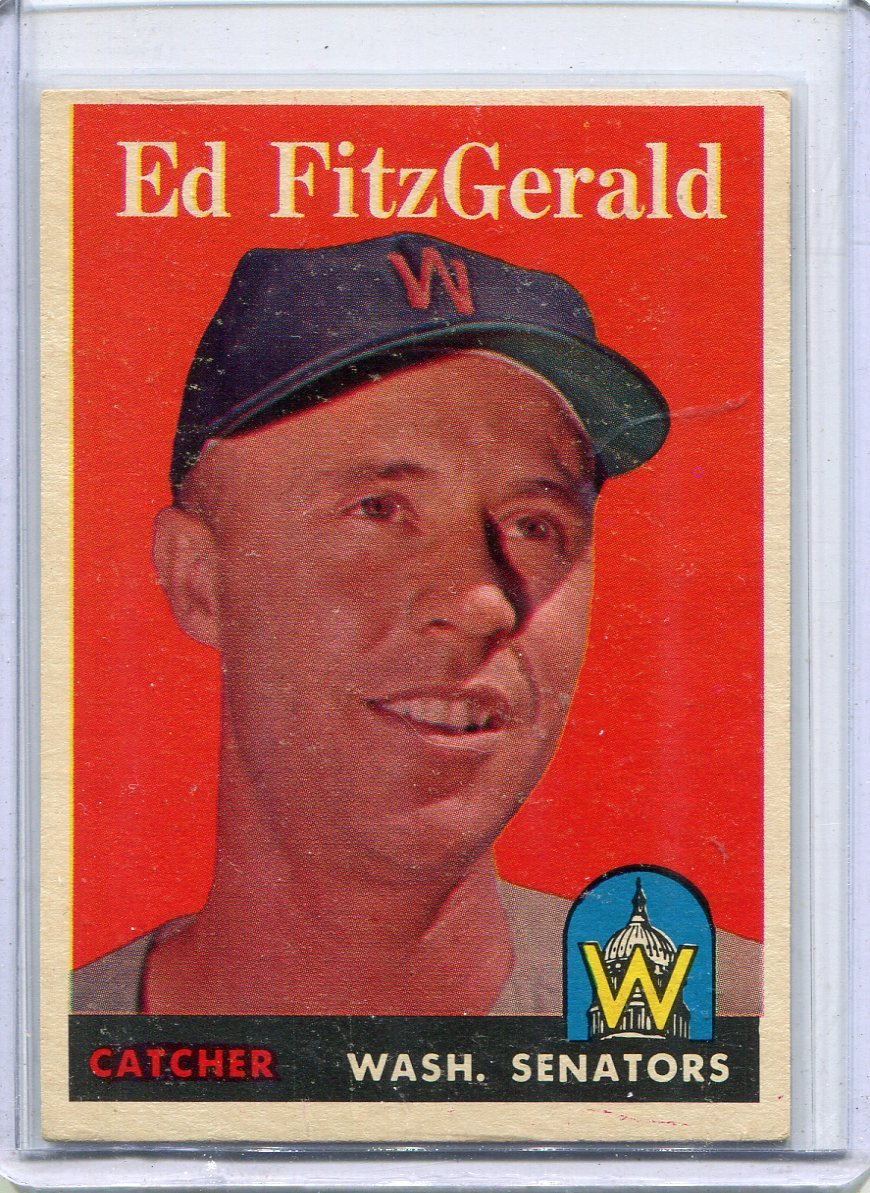 1958 Topps - Ed FitzGerald #236 for sale online | eBay