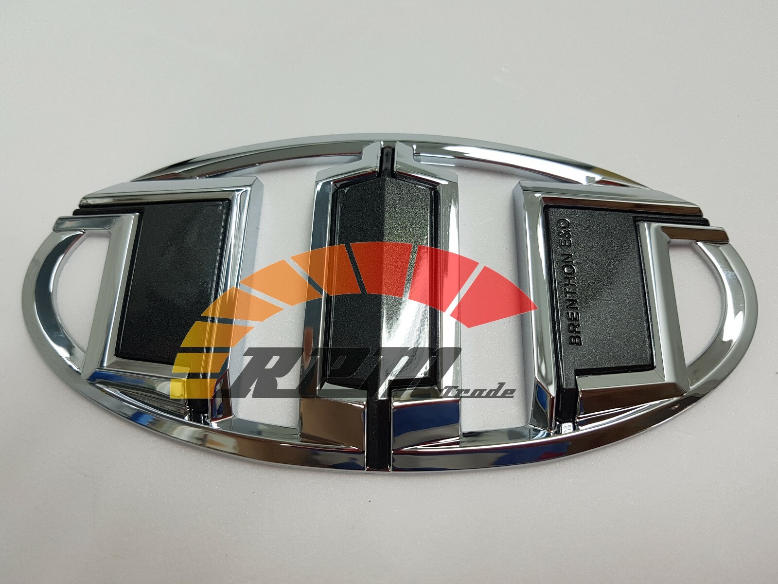 3G Brenthon Emblem Badge Chrome 170C Size 1PC For Hyundai Palisade Rear ...