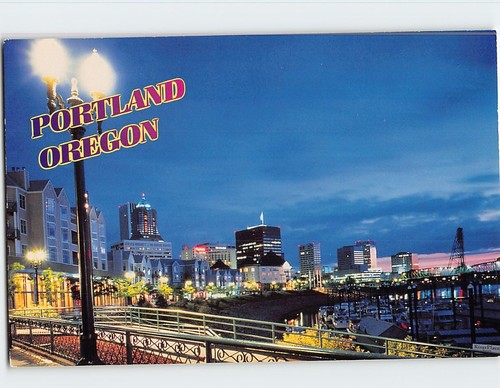 Postcard Riverplace Portland Oregon USA | eBay