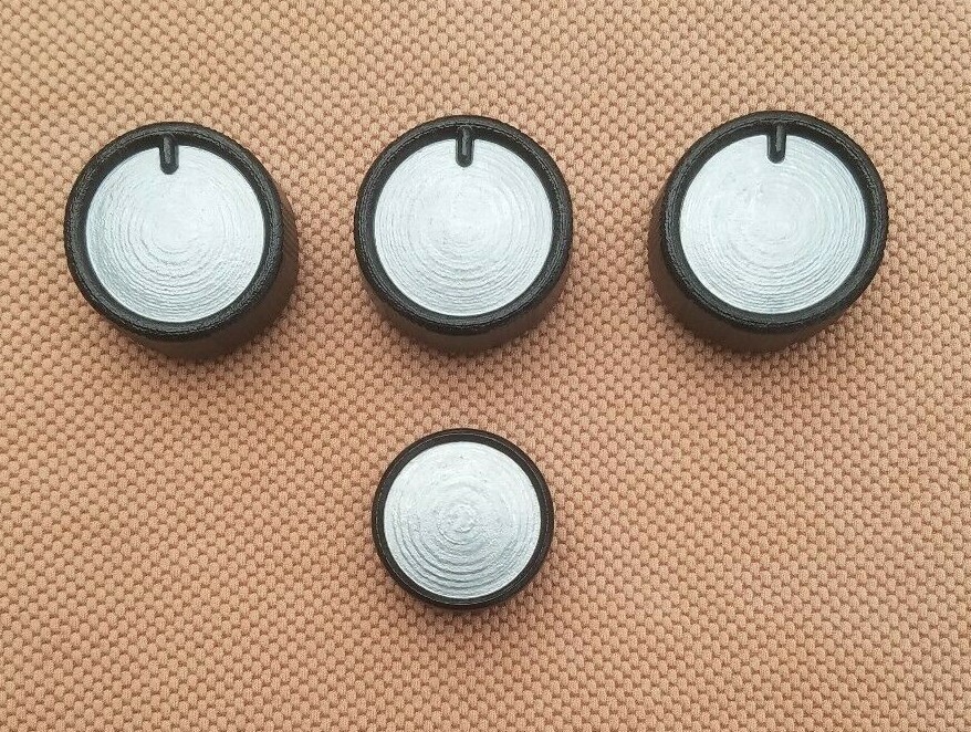 Bosch Thermador CT / CMT Oven knobs (3 Ctrl +1 timer) 14-37-389 411363 ...