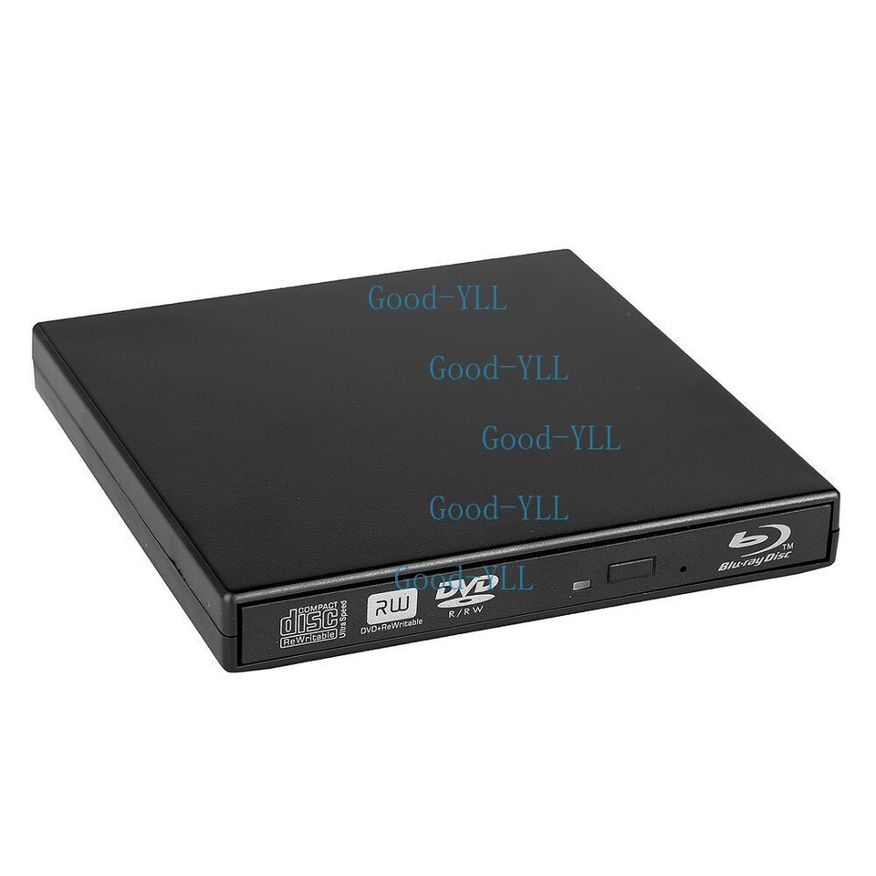External USB Blu-ray Player BD Combo Drive DVD CD RW Disc Burner for ...