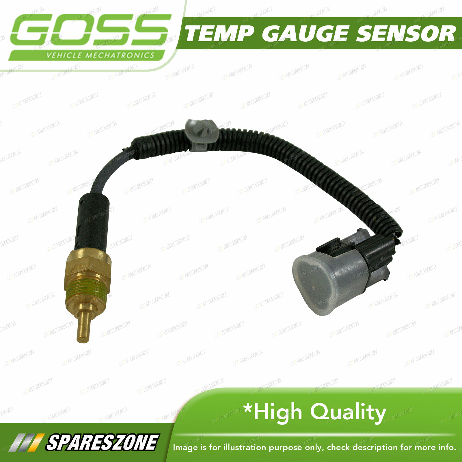 Goss Temp Gauge Sensor for Nissan Bluebird 910 Gazelle S12 Patrol G60 ...