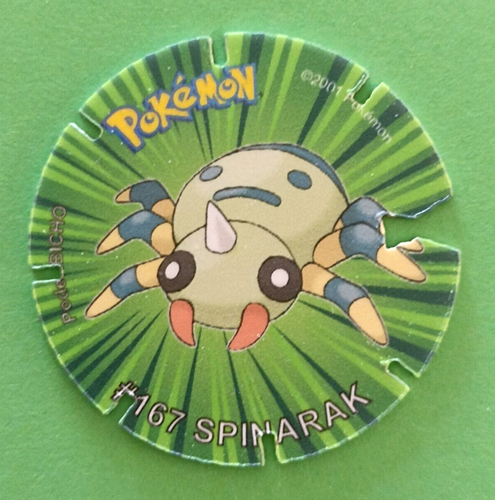 FLY TAZO POKEMON EC #167 SPINARAK 2022 Johto PERU South America Fly ...