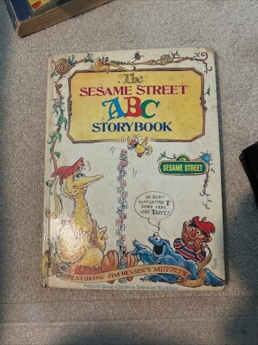 The Sesame Street ABC Storybook Vintage - Hardcover 1974 | eBay